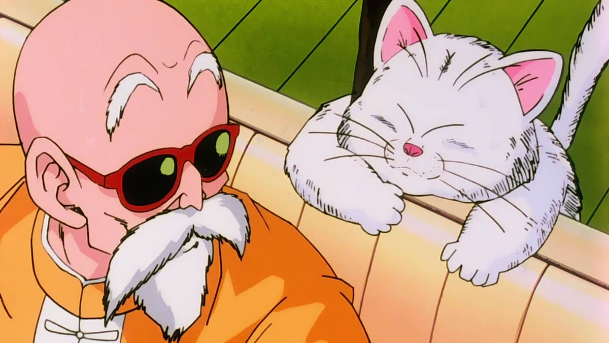 Master Roshi Nose Bleed Gif