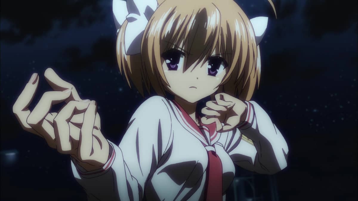 Aria the Scarlet Ammo AA (English Dub) Showdown - Watch on Crunchyroll