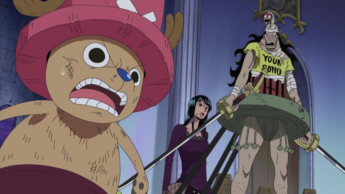 Thriller Bark (337-381) Chopper Is Furious!! Hogback's Evil Medical ...