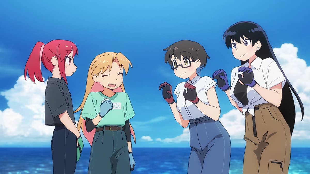 Ruri Rocks Переработка отходов у моря - смотреть на Crunchyroll