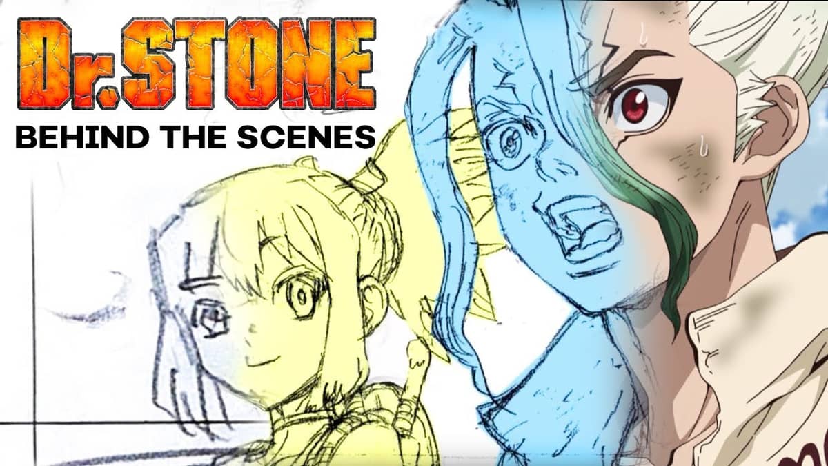 Dr. STONE Behind the Scenes of Dr. STONE - Watch on Crunchyroll