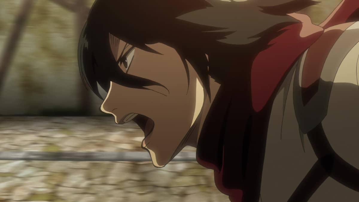Mikasa Ackerman Angry Face