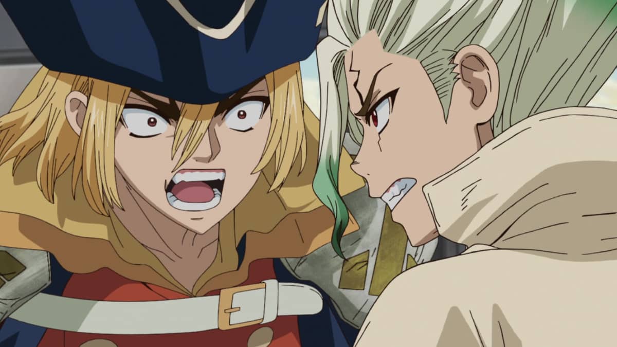 Dr. STONE SCIENCE FUTURE RYUSUI VS. SENKU - Watch on Crunchyroll