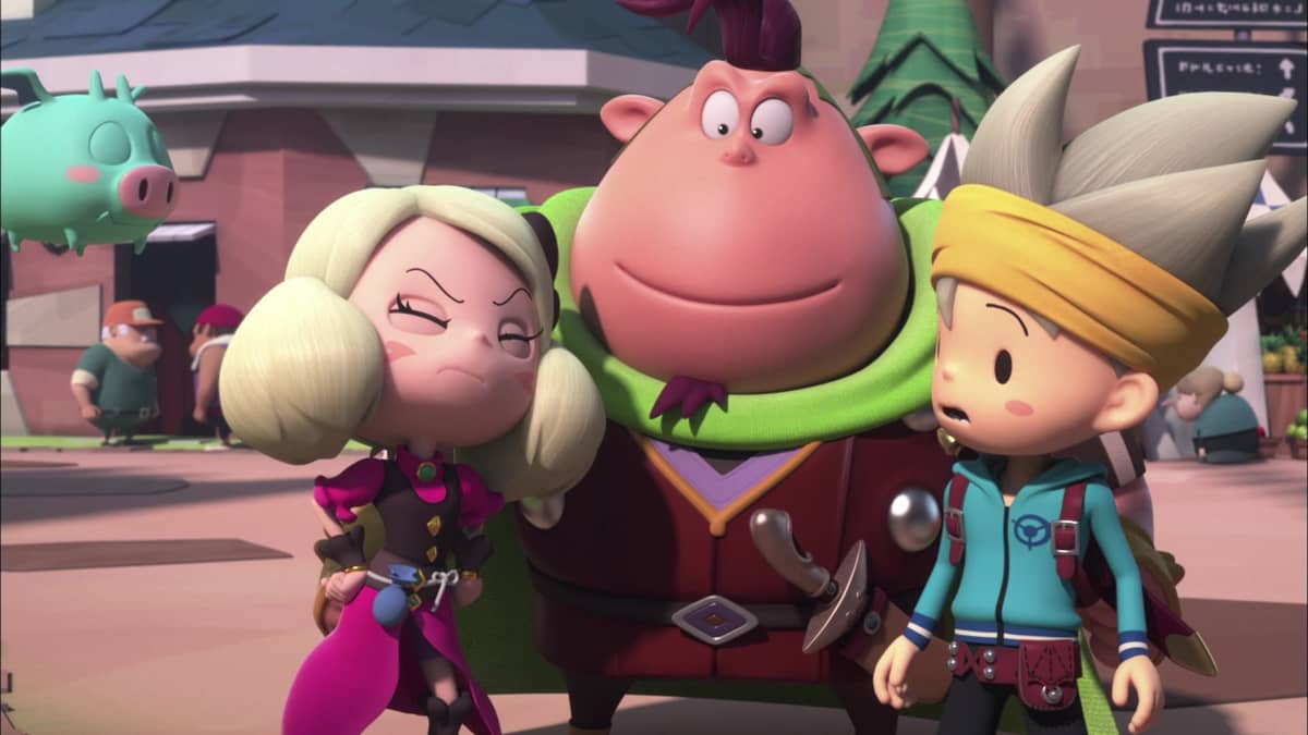 SNACK WORLD Purple Cream Puffs!? - Watch on Crunchyroll