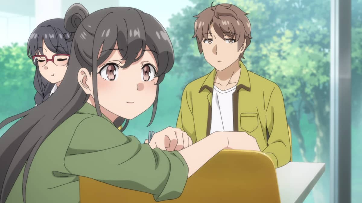 Rascal Does Not Dream Series Wie schmeckt man die Stimmung in der Luft? - Schau auf Crunchyroll