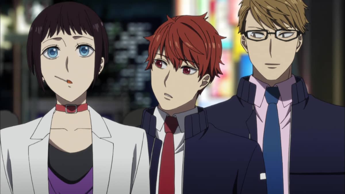 Midnight occult civil servants (English Dub) Angels and Tengu Above the ...