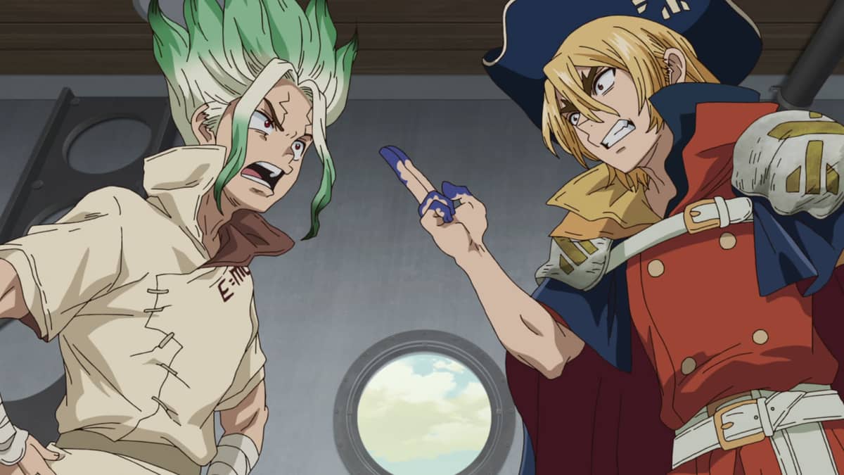 Dr. STONE SCIENCE FUTURE RYUSUI VS. SENKU - Watch on Crunchyroll