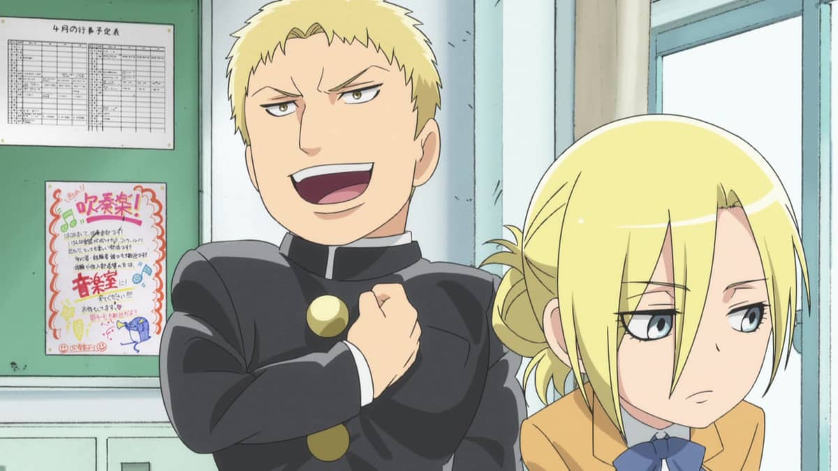 Attack on Titan: Junior High (English Dub) Starting School! Titan ...