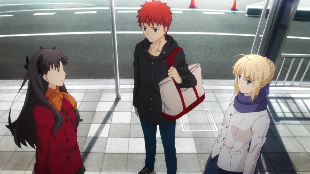 Fate Stay Night Shirou And Saber