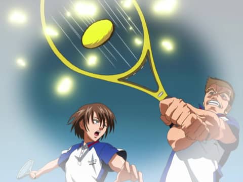 The Prince of Tennis (English Dub) A Little Gesture of Triumph - Watch on Crunchyroll