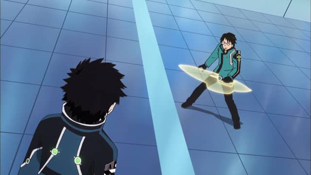 World Trigger Osamu Mikumo vs. Soya Kazama - Watch on Crunchyroll