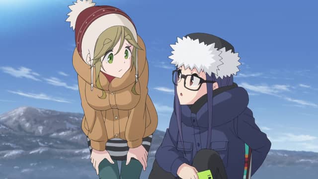 LAID-BACK CAMP SEASON2 (English Dub) Cape Ohmama in Winter - Watch on ...