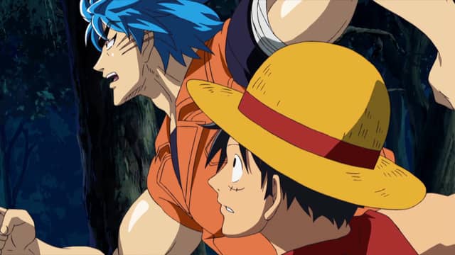 One Piece ¡El equipo más fuerte! ¡La dura batalla de Luffy y Toriko ...