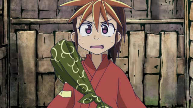 Oh! Edo Rocket (English Dub) Bright Red Fireworks Bloom in the Great ...