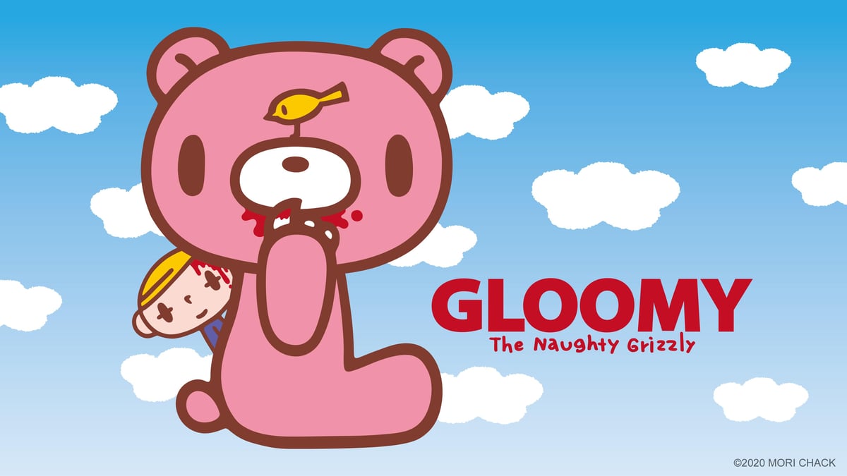 Gloomy Bear Cartoon Gloomy Bear Black Background Wallpapers Dark