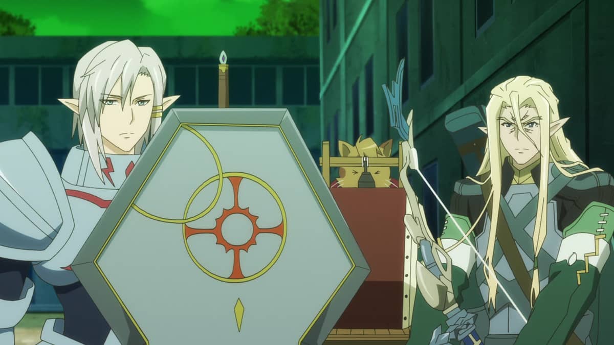 Log Horizon Destruction of the Round Table (English Dub) Labyrinth in ...