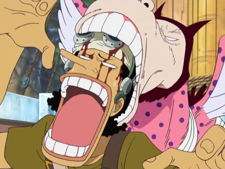 One Piece: Sky Island (136-206) (English Dub) A Giant Snake Bares Its ...