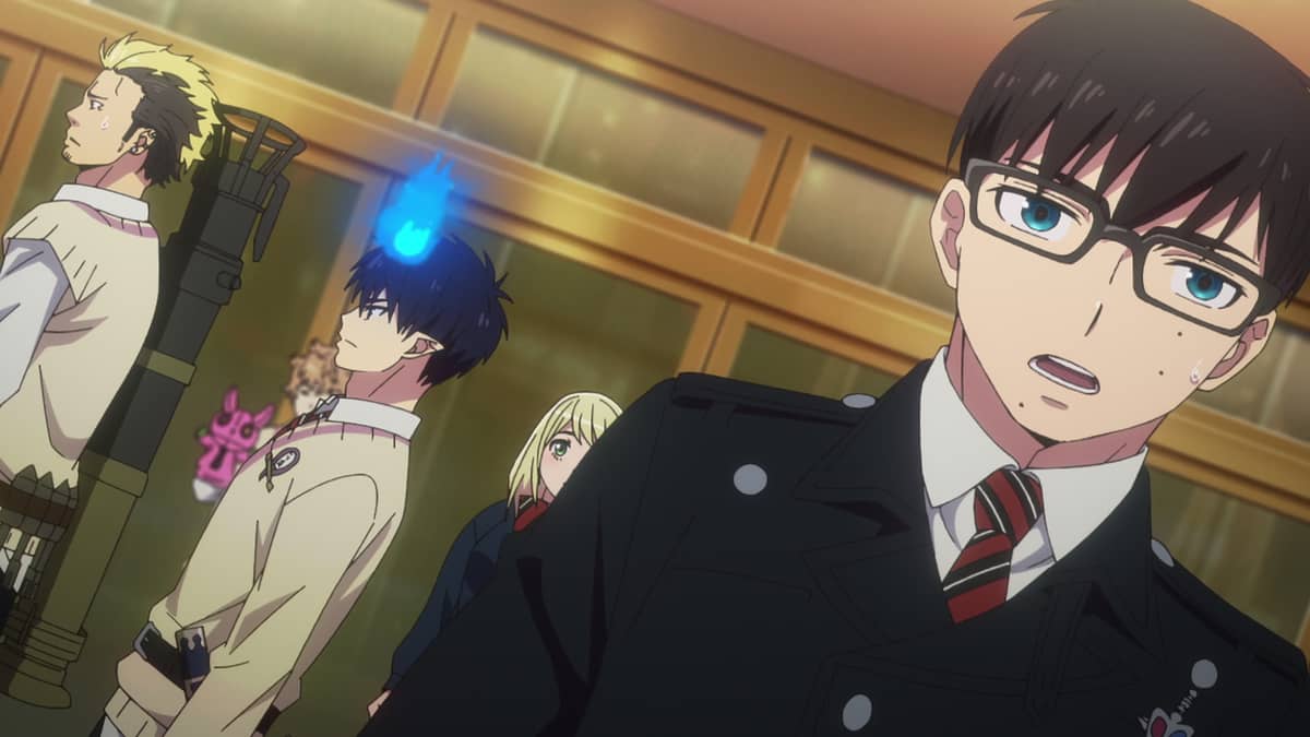 Blue Exorcist -Shimane Illuminati Saga- (English Dub) Hesitation ...