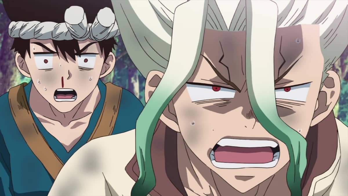 Dr. STONE (English Dub) Stone Road - Watch on Crunchyroll
