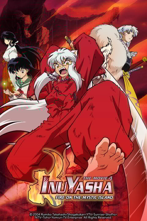 Watch Inuyasha the Movie 4: Fire On the Mystic Island - Crunchyroll