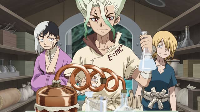 Dr. STONE NEW WORLD Beautiful Science - Watch on Crunchyroll