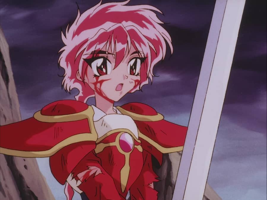 Magic Knight Rayearth (English Dub) A Powerful Foe! Lafarga the ...