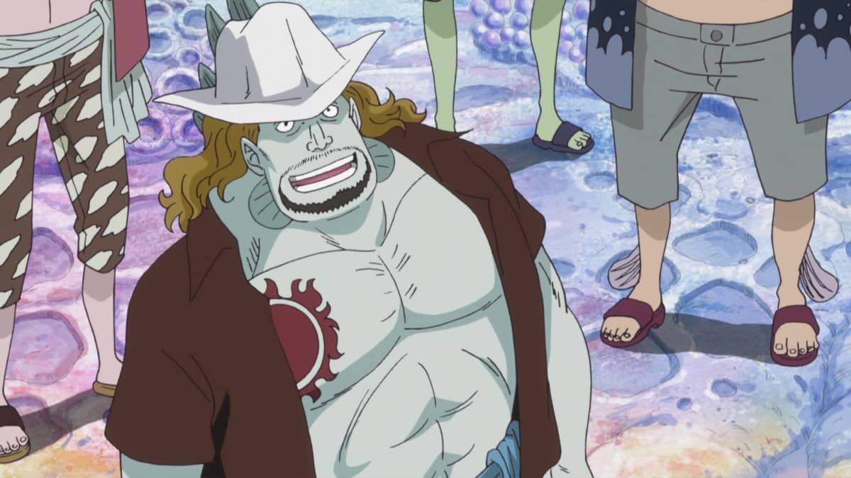 One Piece L'île des hommes-poissons ébranlée. Le dragon céleste ...